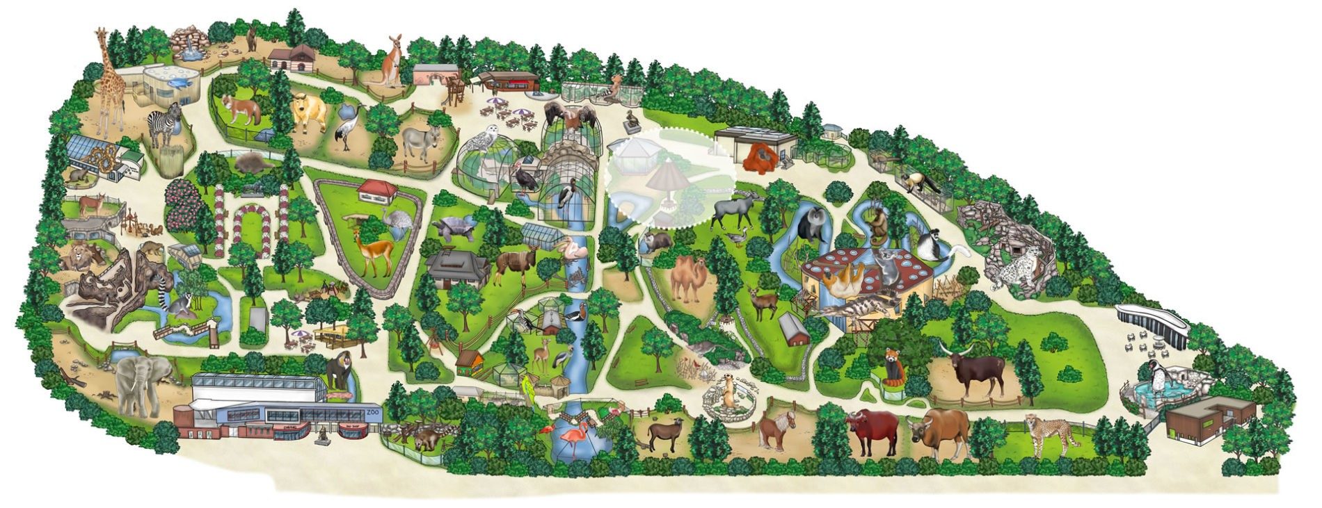 Rundgang - Zoo Dresden